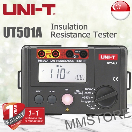 UNI-T UT501A Insulation Resistance Tester - MM Store