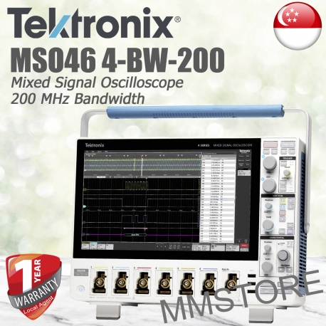 Tektronix MSO46 4-BW-200 Mixed Signal Oscilloscope - MM Store