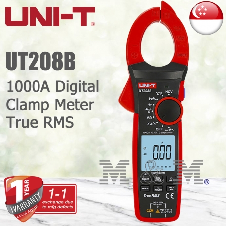 UNI-T UT208B True RMS Digital Clamp Meter - MM Store