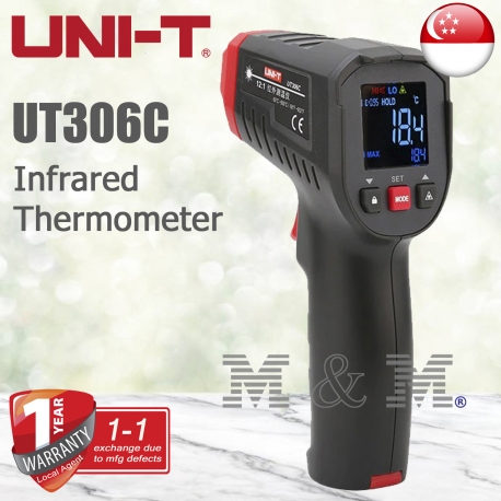 UNI-T UT306C Infrared Thermometer -50℃ ~ 500℃ - MM Store