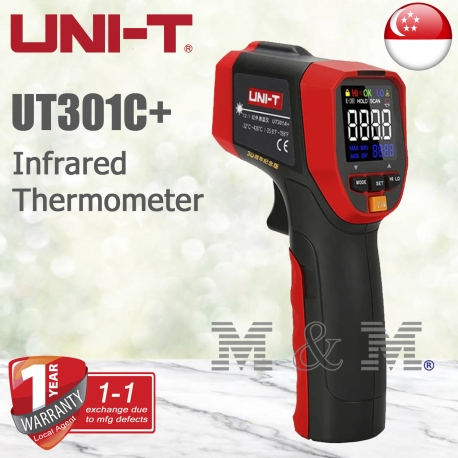 UNI-T UT301C+ Infrared Thermometer -32℃~600℃ - MM Store