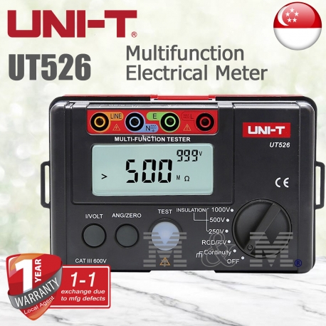 UNI-T UT526 Multifunction Electrical Meter - MM Store