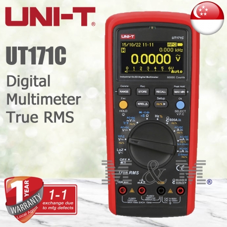 Uni-T UT171C True RMS Digital Multimeter - MM Store