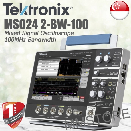 Tektronix MSO24 2-BW-100 Mixed Signal Oscilloscopes - MM Store