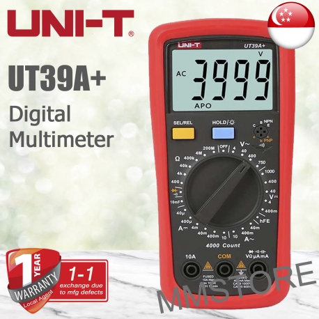 Uni-T UT39A+ Digital Multimeter - MM Store