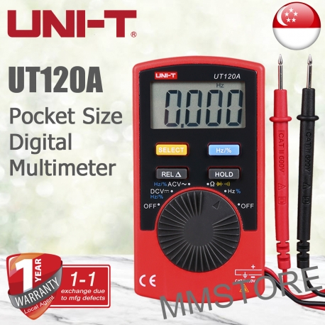 Uni-T UT120A Pocket Size Digital Multimeter - MM Store