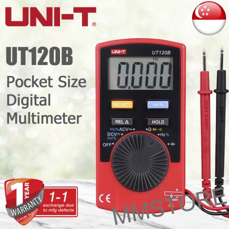 Uni-T UT120B Pocket Size Digital Multimeter - MM Store