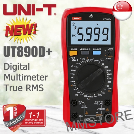 Uni-T UT890D+ Digital Multimeter - MM Store