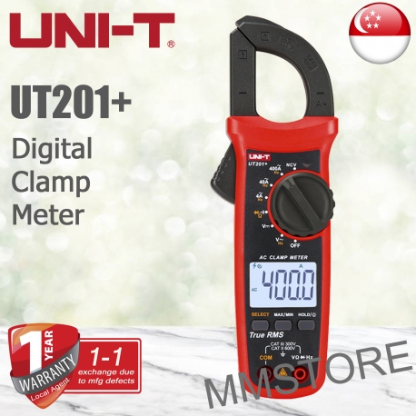 UNI-T UT201+ Digital Clamp Meter - MM Store