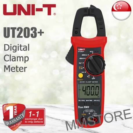 UNI-T UT203+ Digital Clamp Meter - MM Store